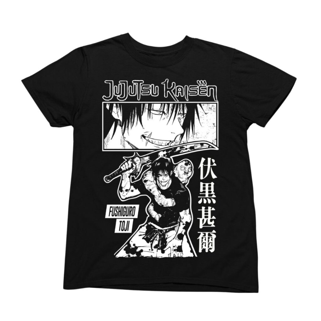 Jujutsu Kaisen - Toji Fushiguro (Espalda y Frente) - Proyecto Anime ...